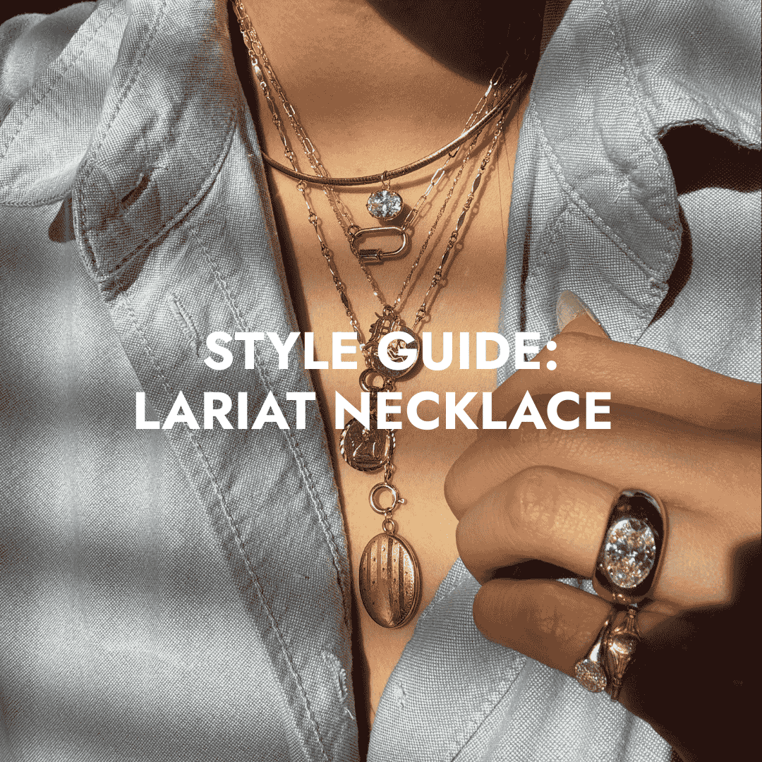 Style Guide: How to Style the Gold-fill Bar Chain Lariat Necklace ...