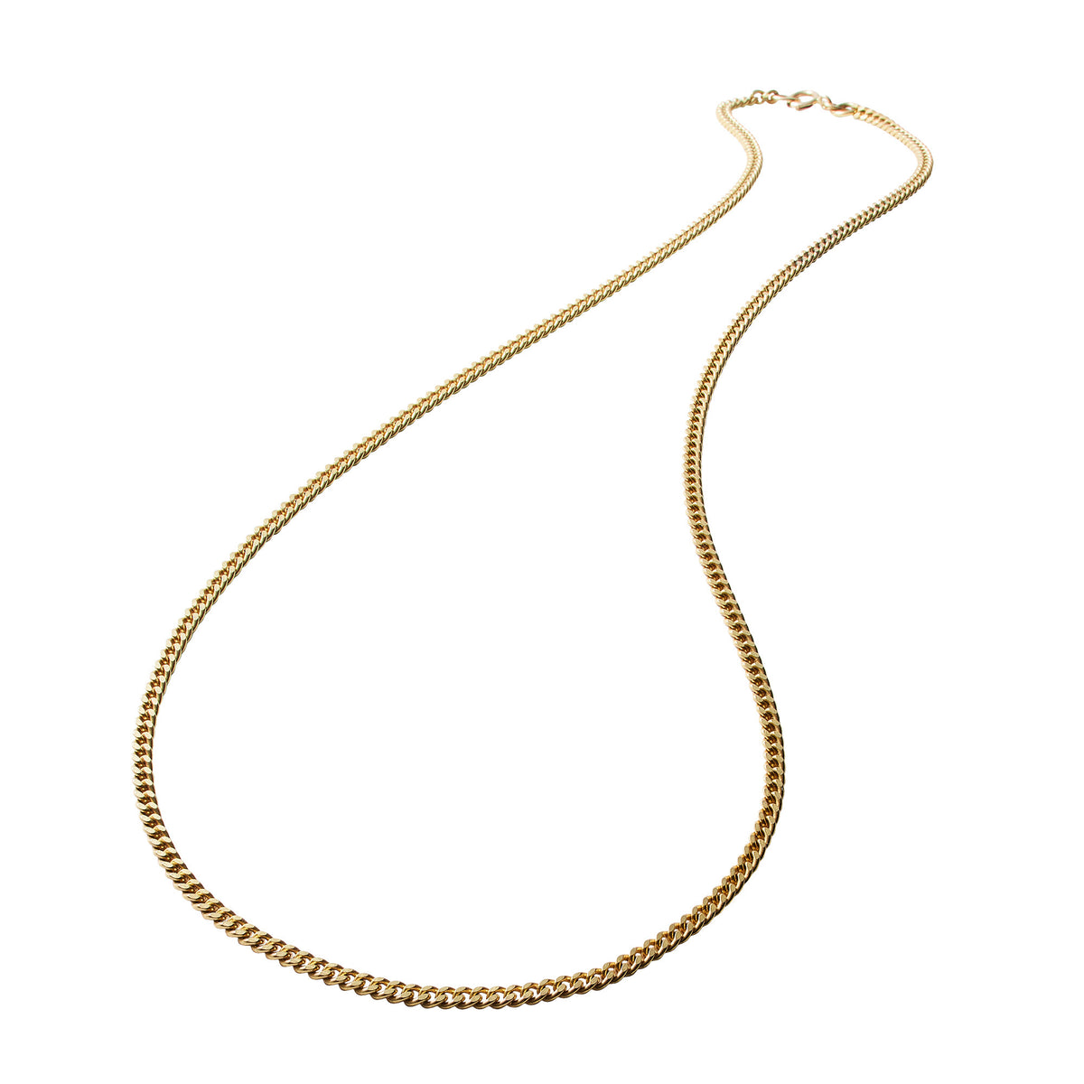 Estate 8K Gold Curb Chain Necklace | Brave Daughters