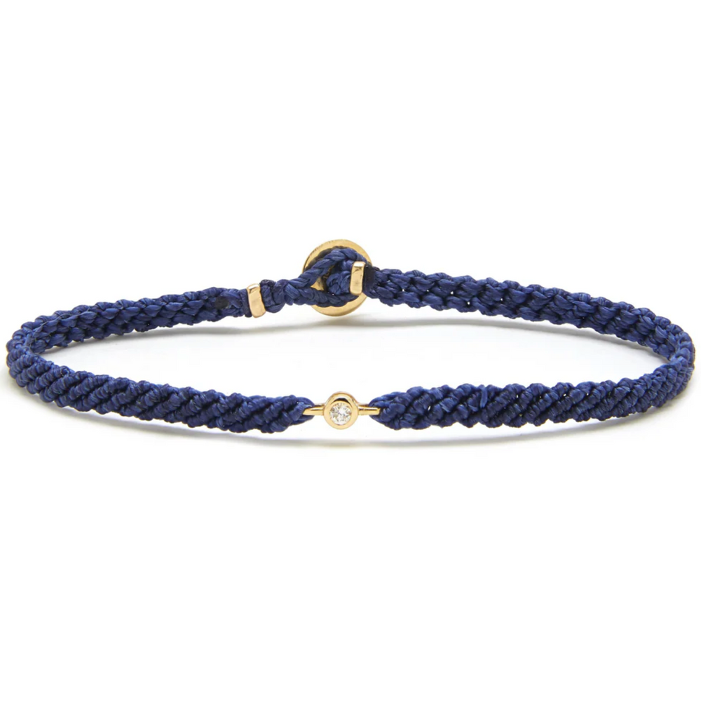 Classic Diamond Bracelet in Indigo | Brave Daughters