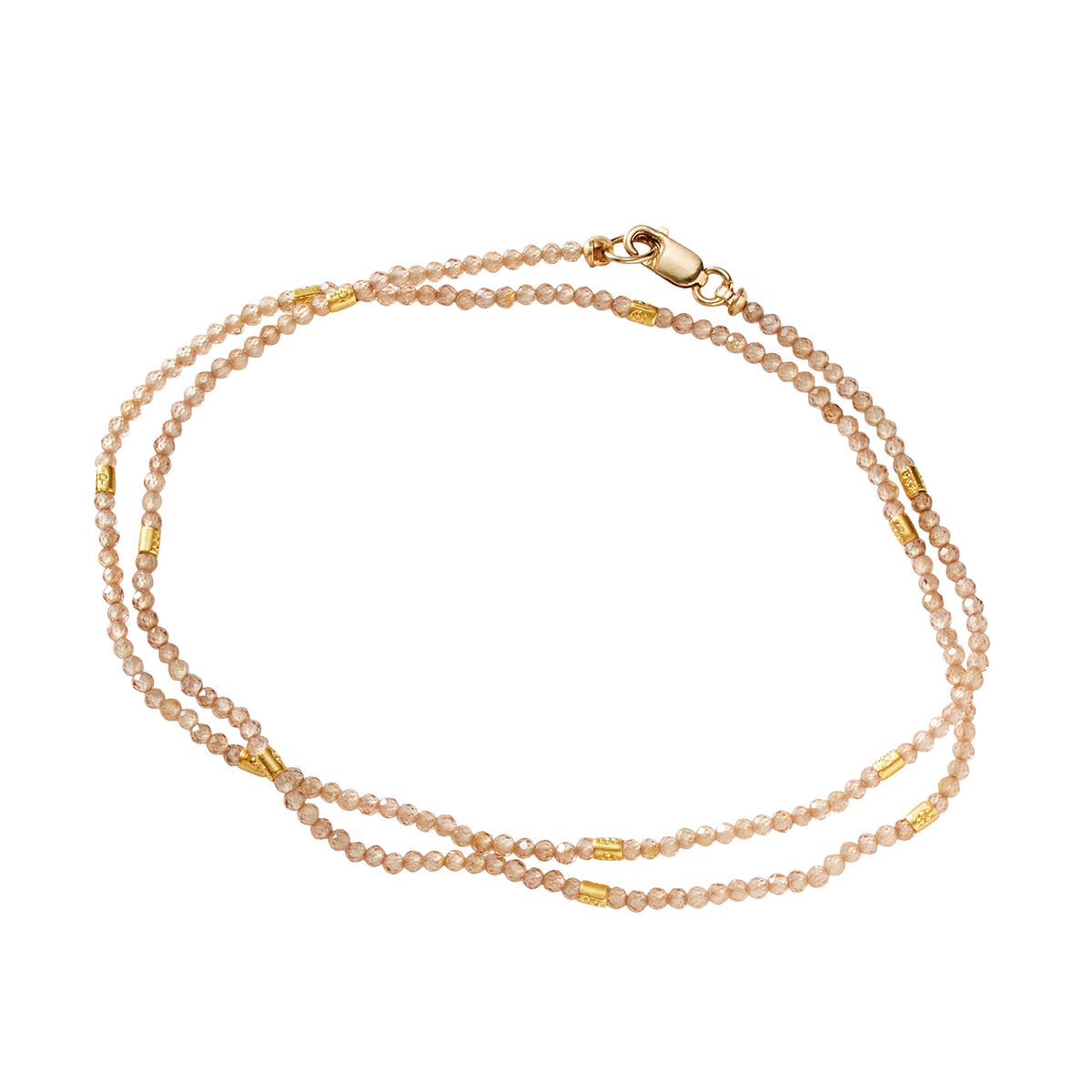 Brave Daughters: Natural Zircon & Gold Necklace | Brave Daughters