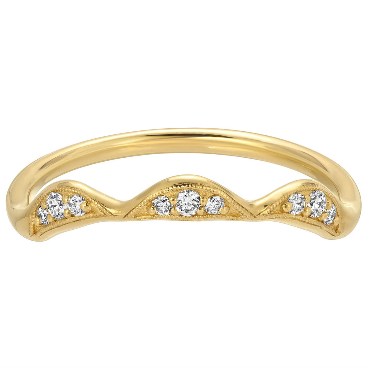 Diamond Crest Ring | Brave Daughters