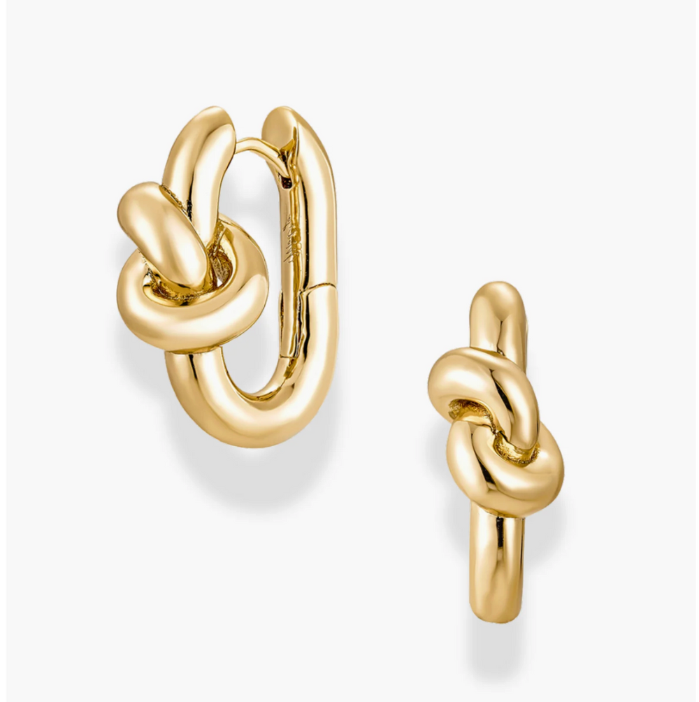Karina Knot Hoops | Brave Daughters