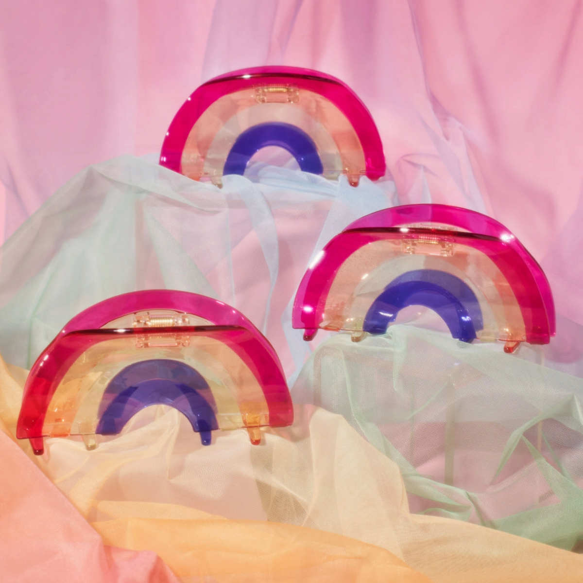 Rainbow Jelly XL Claw | Brave Daughters