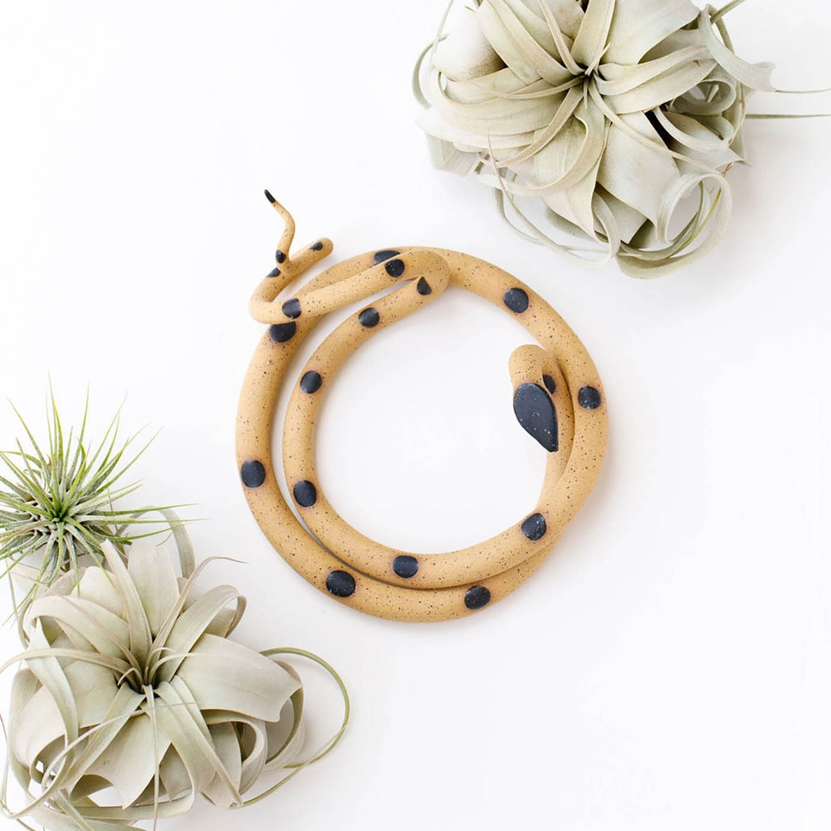 Sammy Tabletop Large Ceramic Snake | Brave Daughters