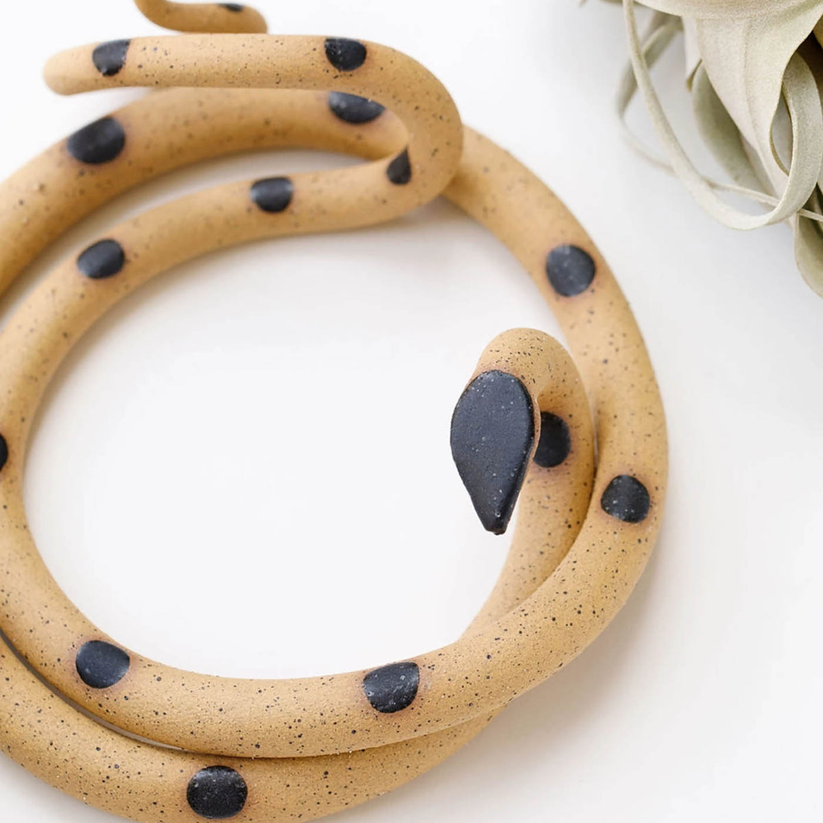 Sammy Tabletop Large Ceramic Snake | Brave Daughters