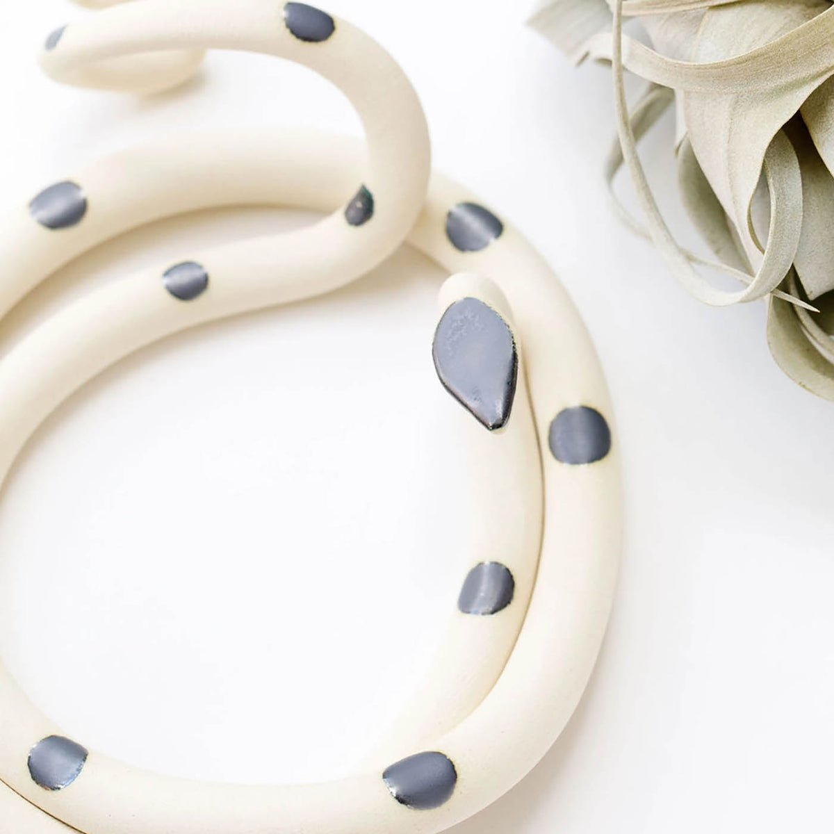 Simon Tabletop Large Ceramic Snake | Brave Daughters