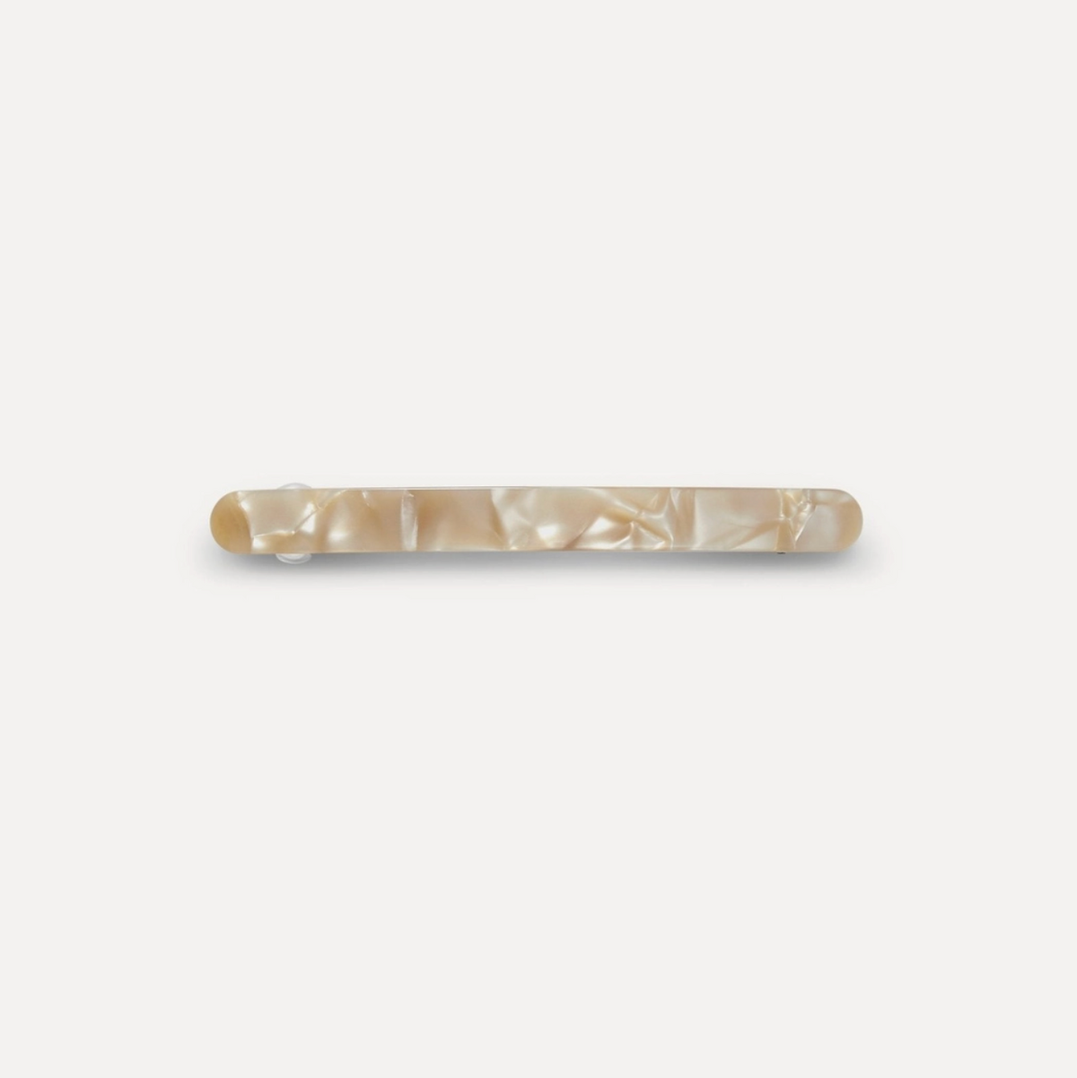 Slim Paris Barrette in Sand Shell | Brave Daughters